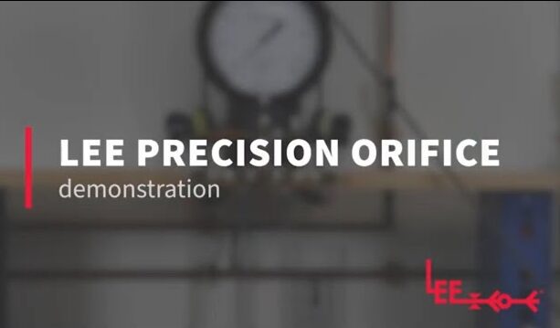 8 mm Insert Single-Orifice Restrictor for Liquids | The Lee Co
